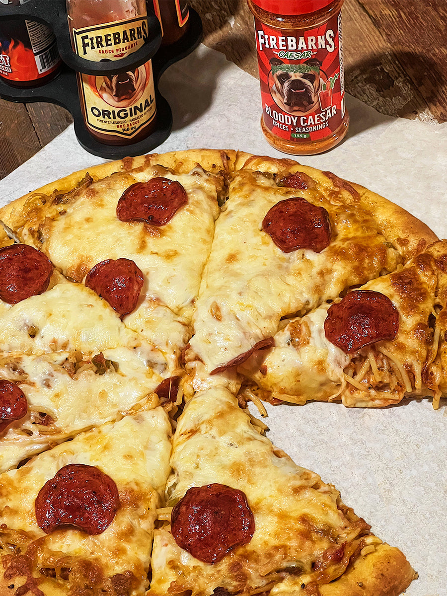 Pizza-Ghetti – Les sauces Firebarns