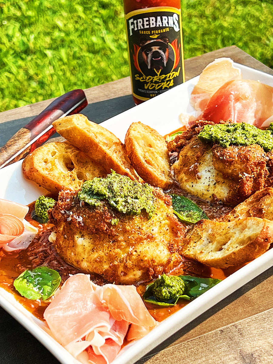 Burratini Frit & Sauce Marinara Épicée aux Tomates Fumées – Les sauces ...