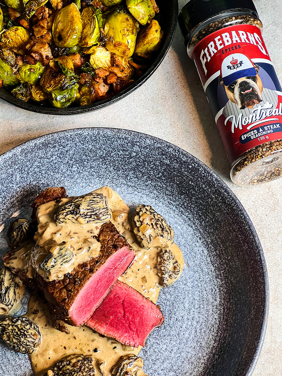 Filet Mignon & Sauce aux Morilles – Les sauces Firebarns
