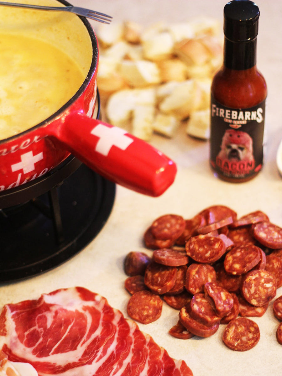 Firebarns Bacon & Beer Cheese Fondue – Les sauces Firebarns