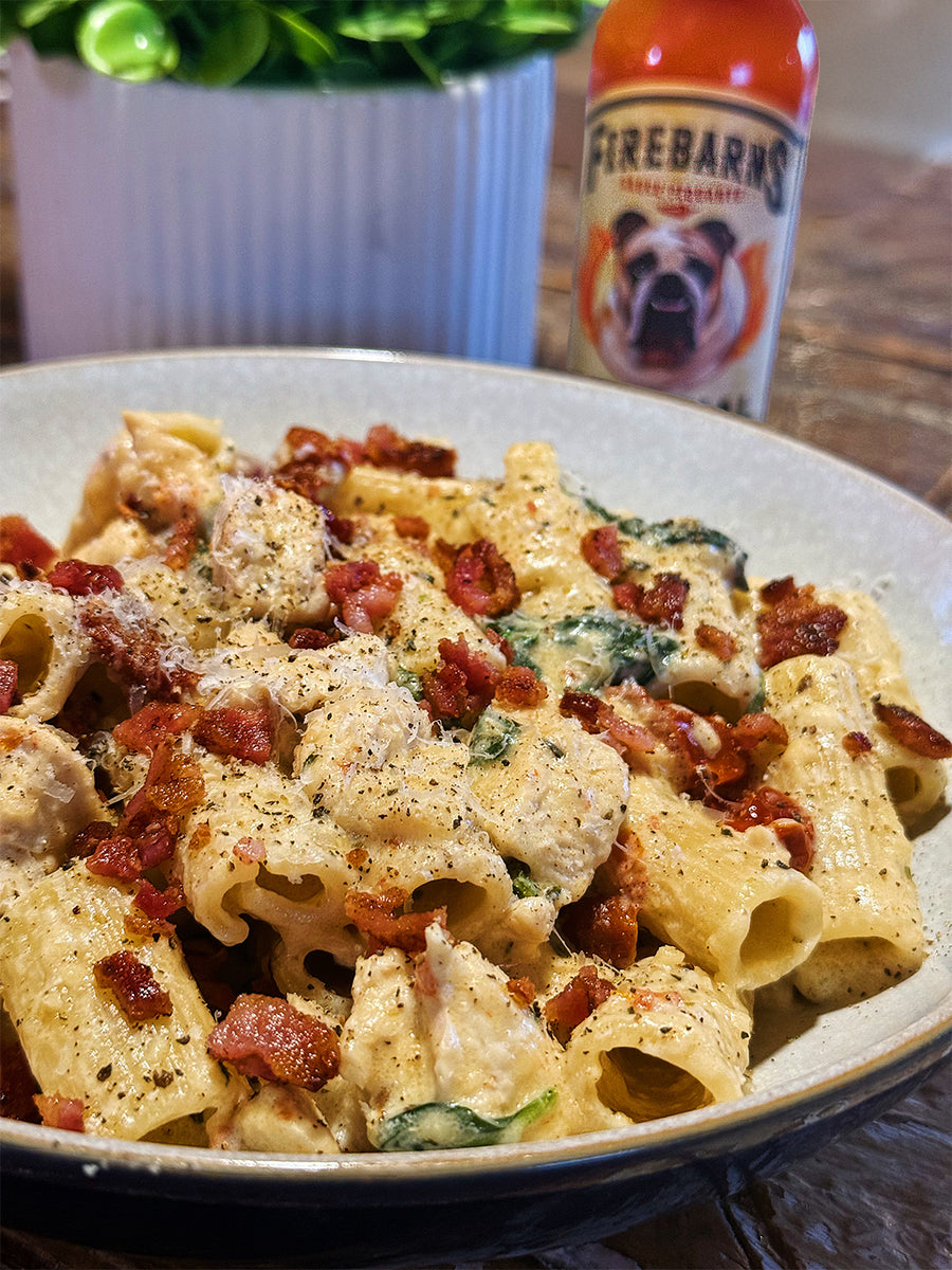 Pâtes au Poulet «Marry Me» – Les sauces Firebarns