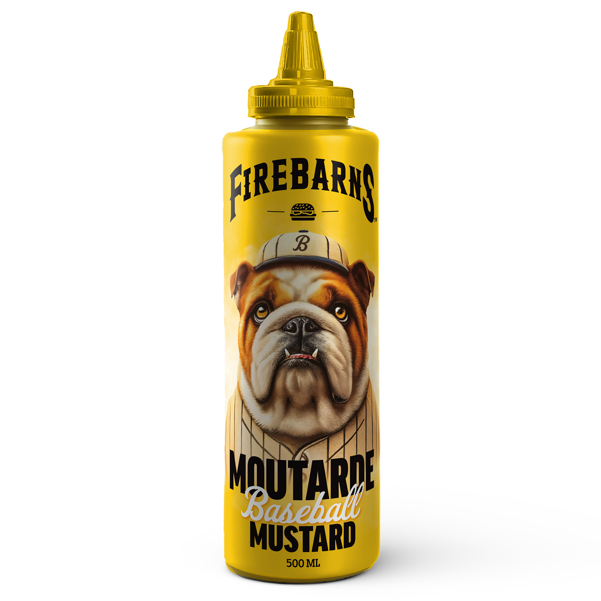 Moutarde Baseball Firebarns 500 ml – Les sauces Firebarns